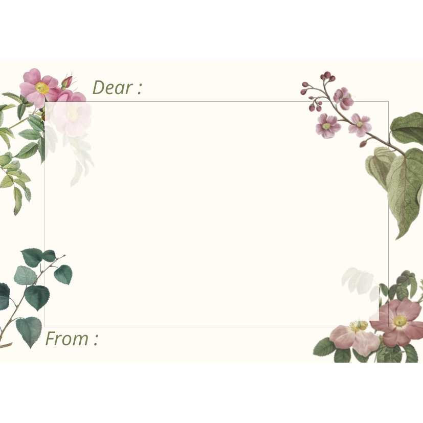 Jual (ISI 10 KARTU ) KARTU UCAPAN KOSONG/GREETING BLANK CARDS/GREETING ...