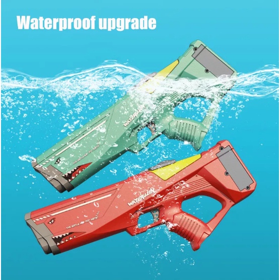 Jual Water Gun Electric Shark Elektrik Hiu Mainan Anak outdoor | Shopee ...