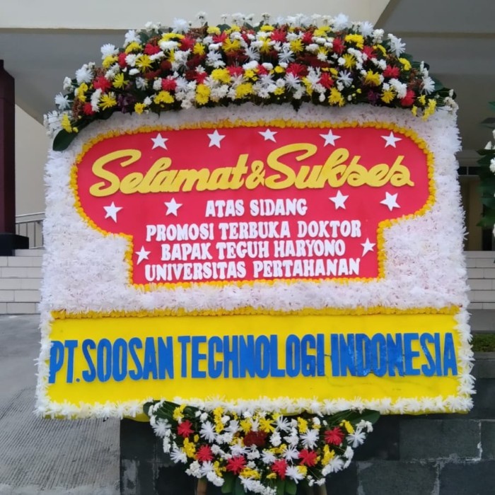 Jual KARANGAN PAPAN BUNGA CONGRATULATIONS BOGOR | Shopee Indonesia