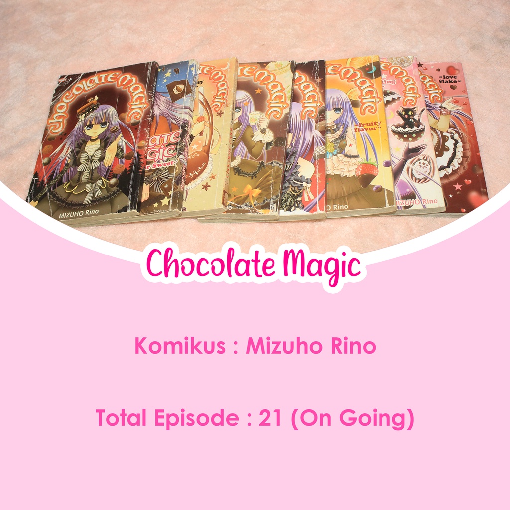 Jual CHOCOLATE MAGIC karya MIZUHO RINO komik second bekas | Shopee ...