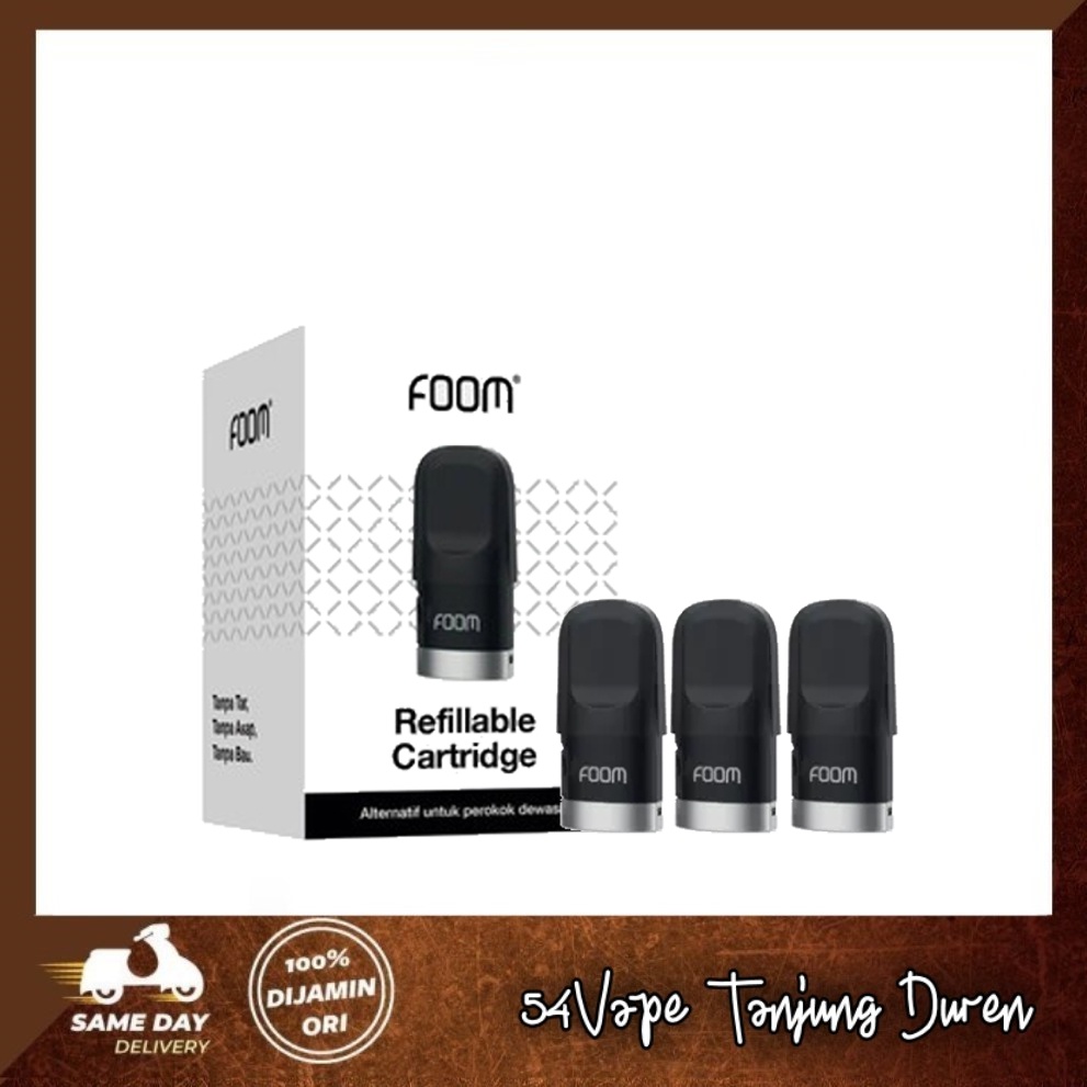 Jual CARTRIDGE FOOM X + FOOM LIQUID 30ML AUTHENTIC | Shopee Indonesia