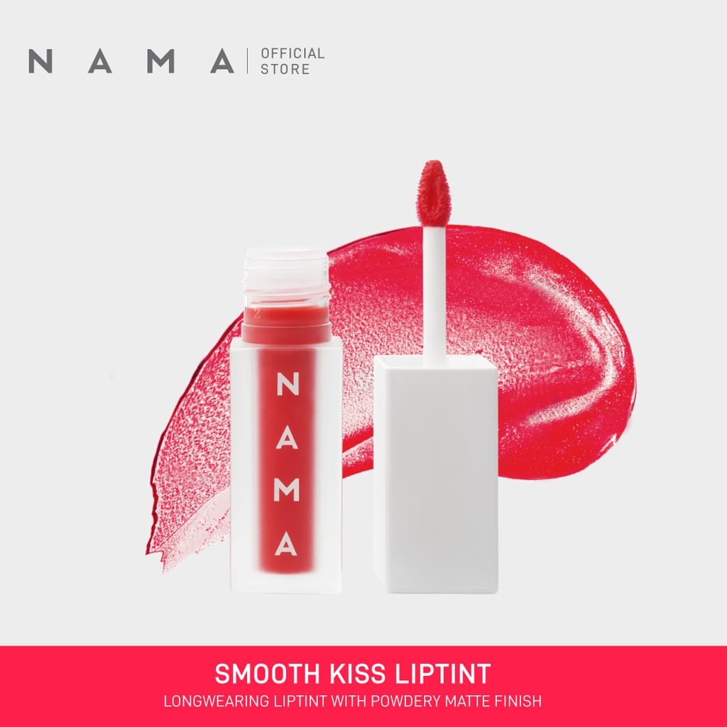 Jual NAMA Smooth Kiss Lip Tint | Shopee Indonesia