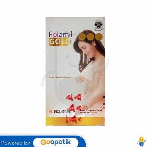Jual FOLAMIL GOLD BOTOL 30 KAPSUL | Shopee Indonesia