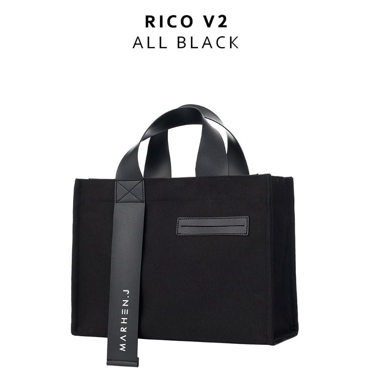 Jual Marhen J Rico Bag V2 - All Black | Shopee Indonesia