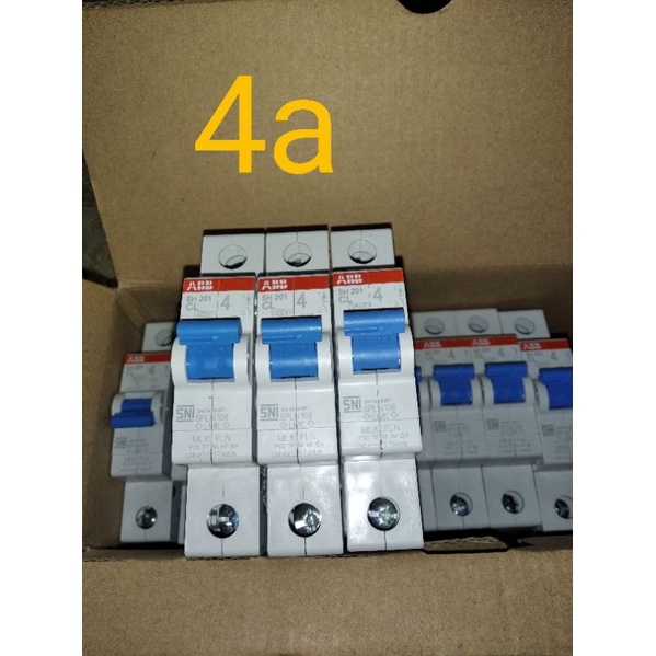 Jual MCB PLN ABB Biru 4a (ORI SH-201 ) | Shopee Indonesia Jual MCB PLN ABB Biru 4a (ORI SH-201 ) | Shopee Indonesia
