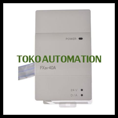 Jual PLC Mitsubishi Module FX2N-4DA FX2N 4DA Analog Output Block 4 I/O PB17 | Shopee Indonesia