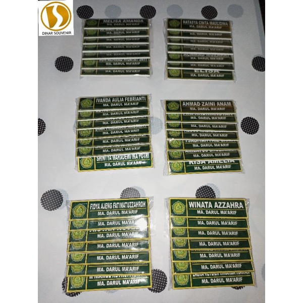 Jual NAME TAG/EMBLEM/PAPAN NAMA DI DADA | Shopee Indonesia
