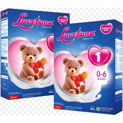 Jual LACTONA LOVETONA SUSU FORMULA ANAK USIA 0-6 USIA 6-12 BULAN UK.400 ...