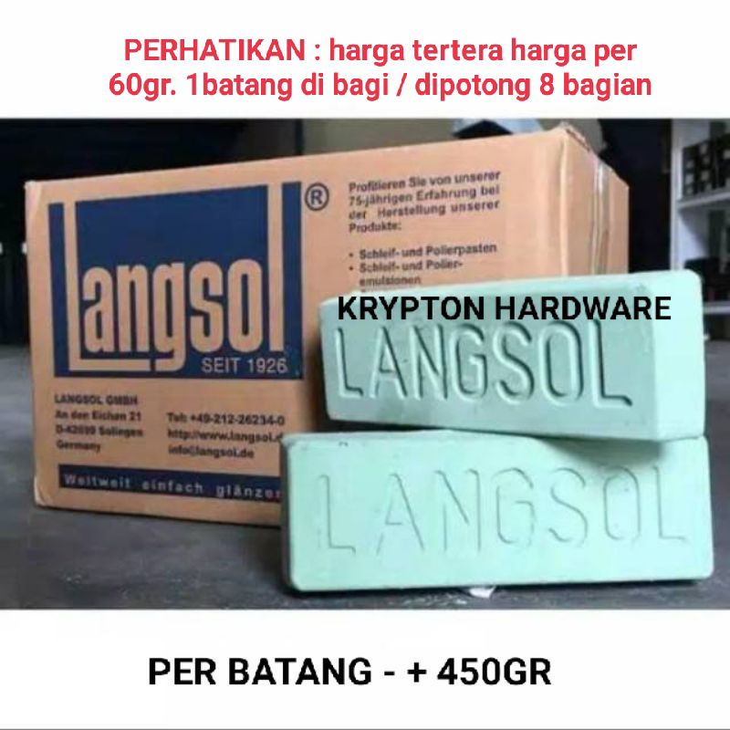 Jual BATU HIJAU LANGSOL 60GR ( kurang lebih ) PENGKILAP LOGAM GERMANY ...