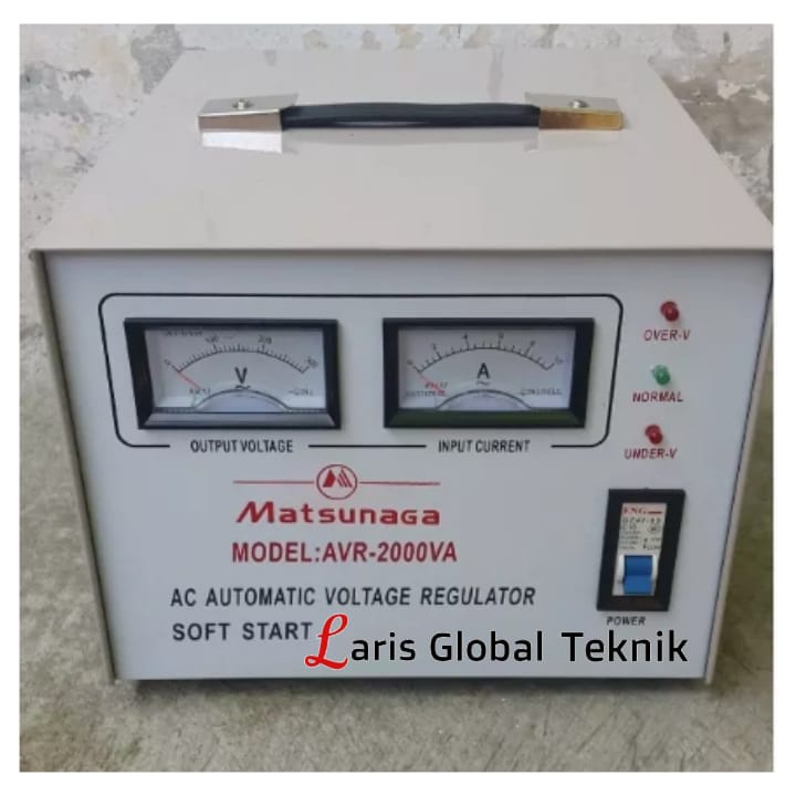 Jual Stavol Stabilizer 2000 watt (2KVA) MATSUNAGA | Shopee Indonesia