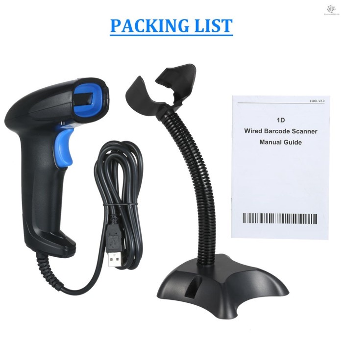 Jual Tmid Alat Scanner Barcode Genggam 1D Support Manual Otomatis ...