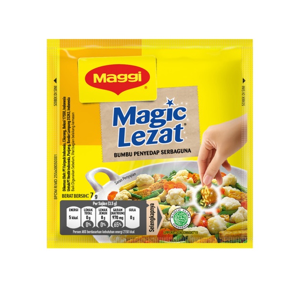 Jual Maggi Magic Lezat Bumbu Penyedap Serbaguna Sachet 7g * 12 pcs ...