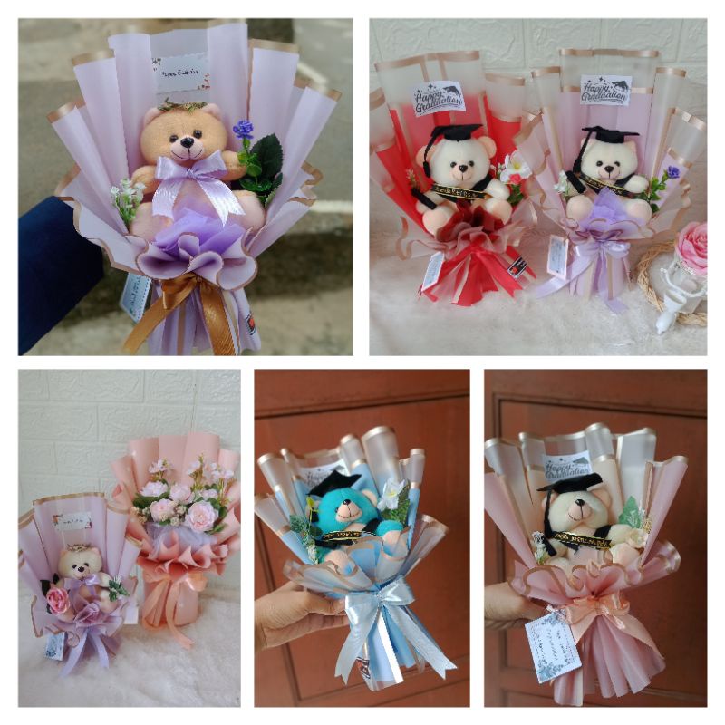 Jual Buket Wisuda Buket Boneka Graduation Sidang Skripsi Slempang Nama ...