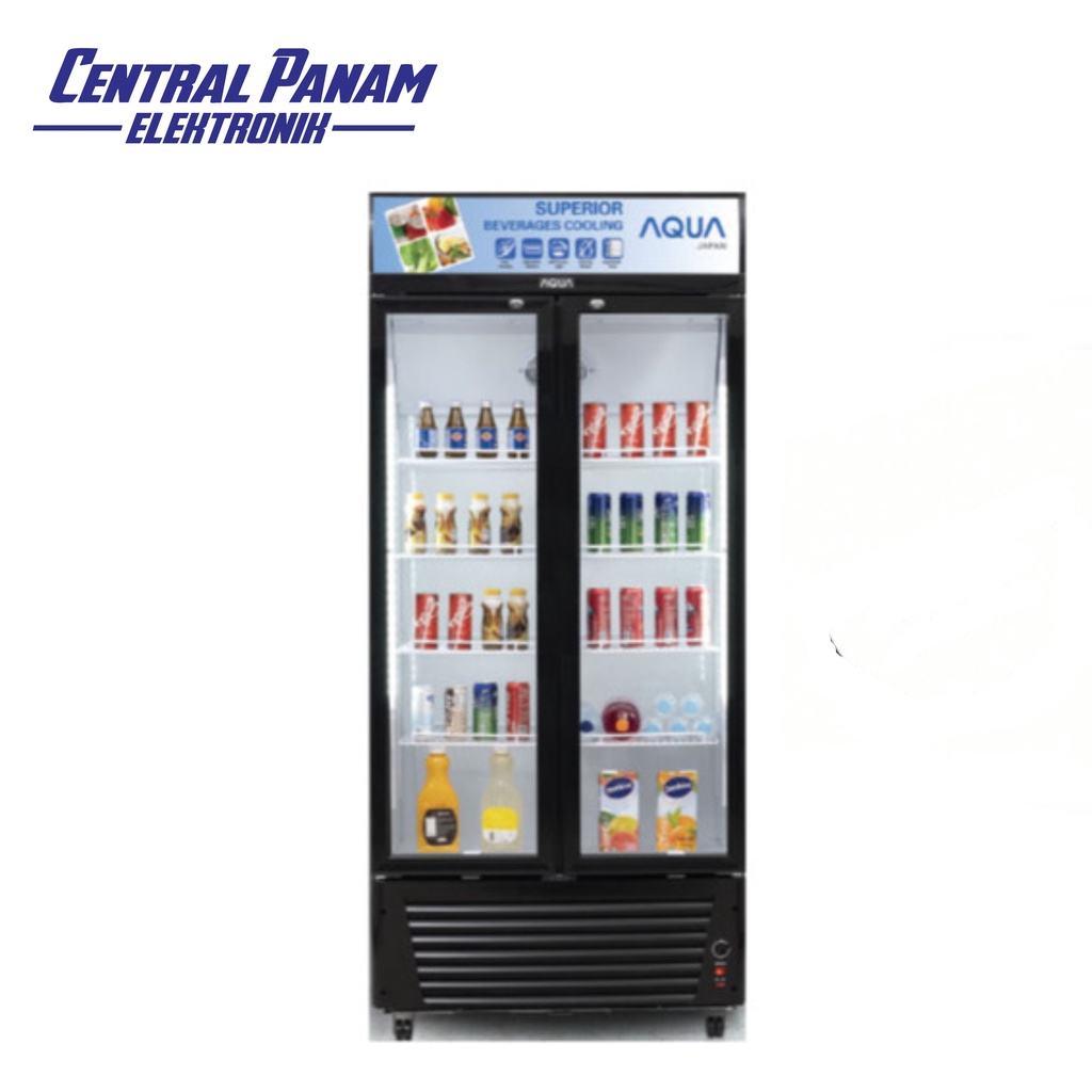 Jual AQUA Showcase Cooler AQB-610 CD Central Panam Elektronik | Shopee ...