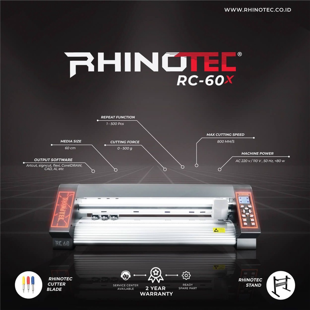 Jual MESIN CUTTING RHINOTEC RC 60 X SERIES | Shopee Indonesia