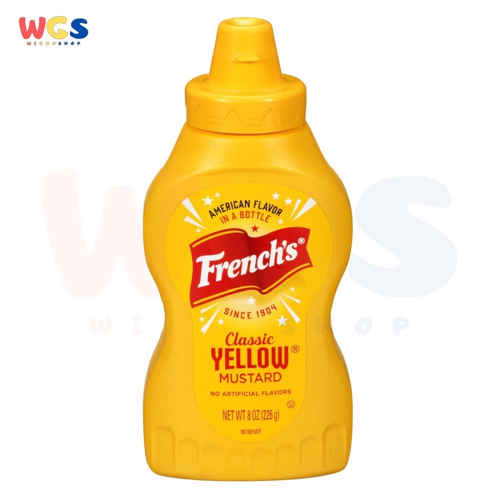 Jual French's Classic Yellow Mustard 226g – Saus Mustard Kuning Klasik Tanpa Perisa Buatan ...
