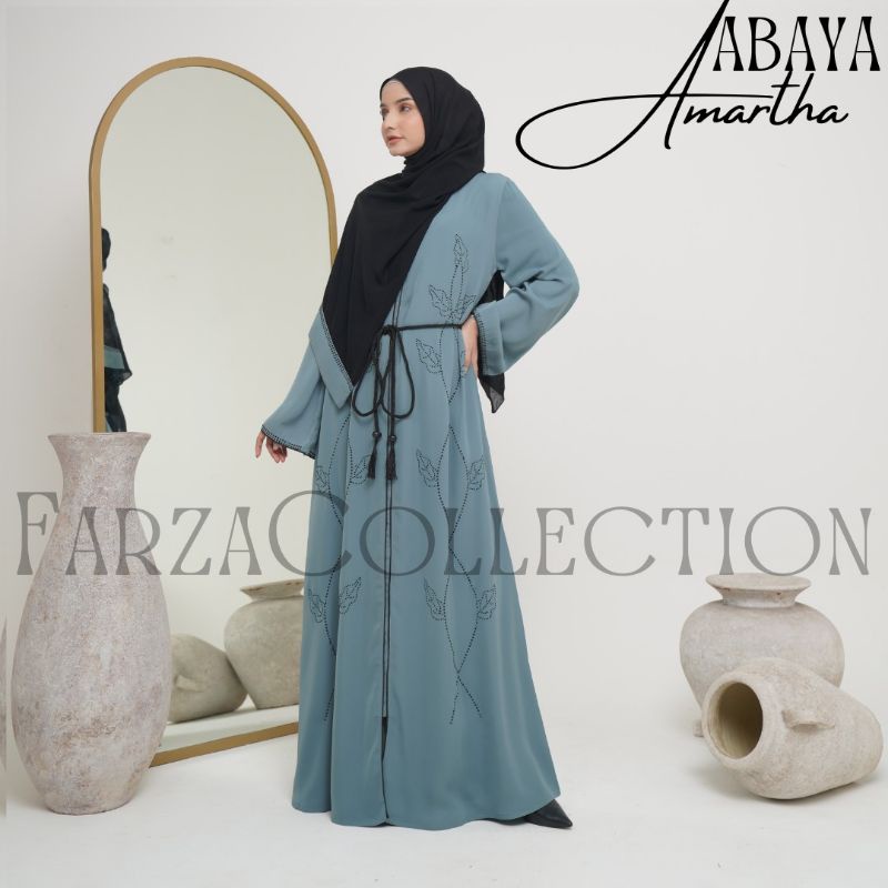Jual Abaya Amaratha Fursan Silk Premium | Shopee Indonesia