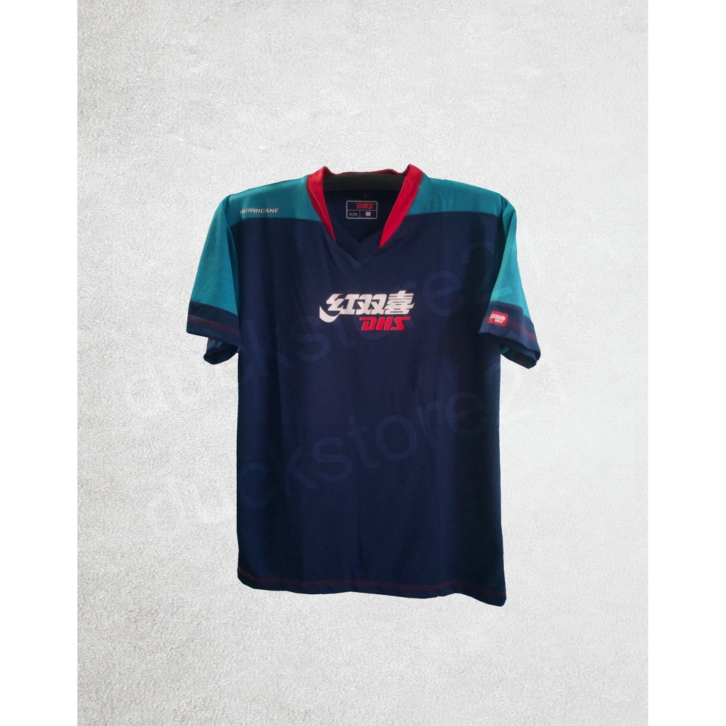 Jual DHS - Kaos / Jersey Olah raga Tenis Meja / Pingpong | Shopee Indonesia