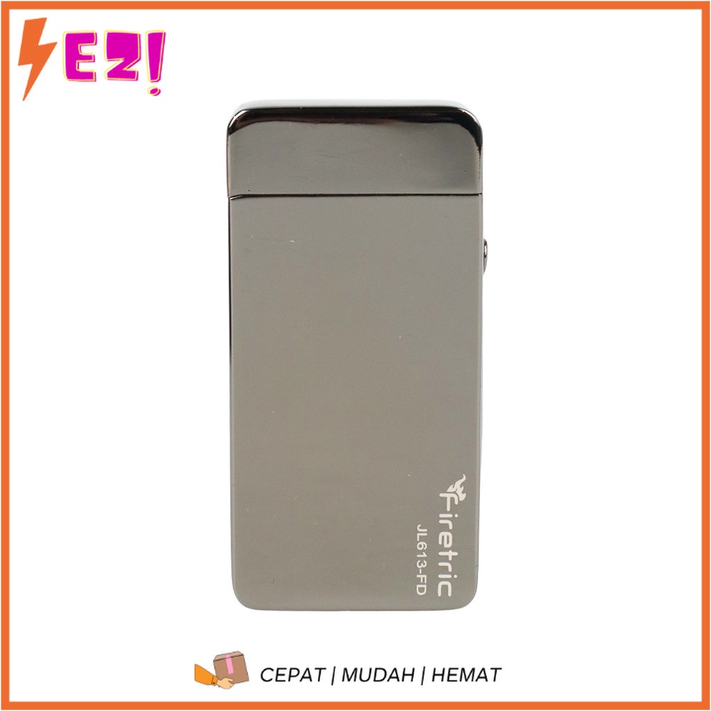 Jual Korek Api Elektrik Pulse Plasma Cross Double Arc Lighter - Black ...