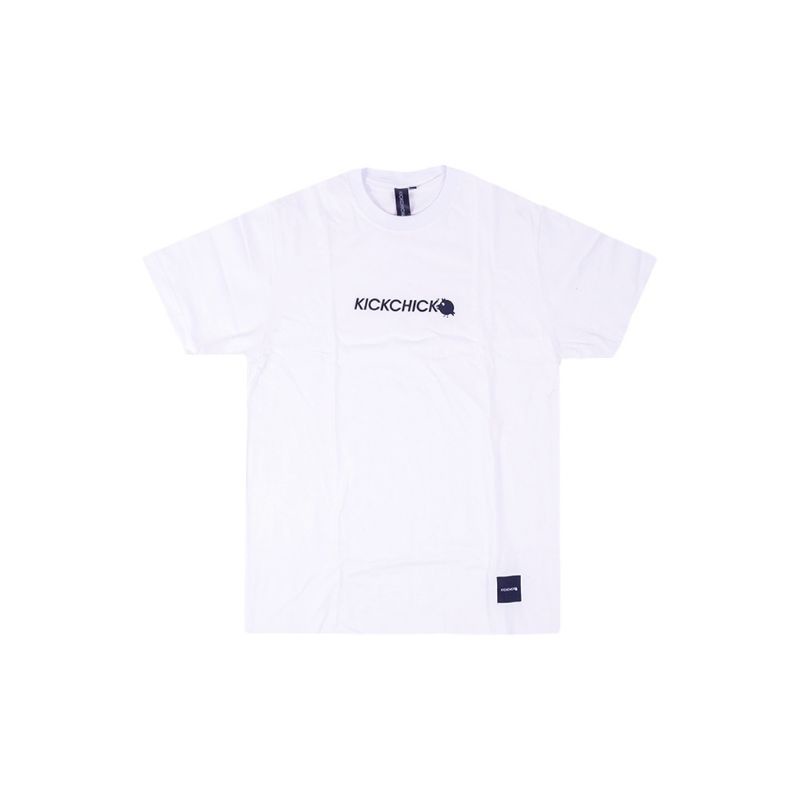 Jual kickchick T-shirt || Logo series || white black murstad | Shopee ...