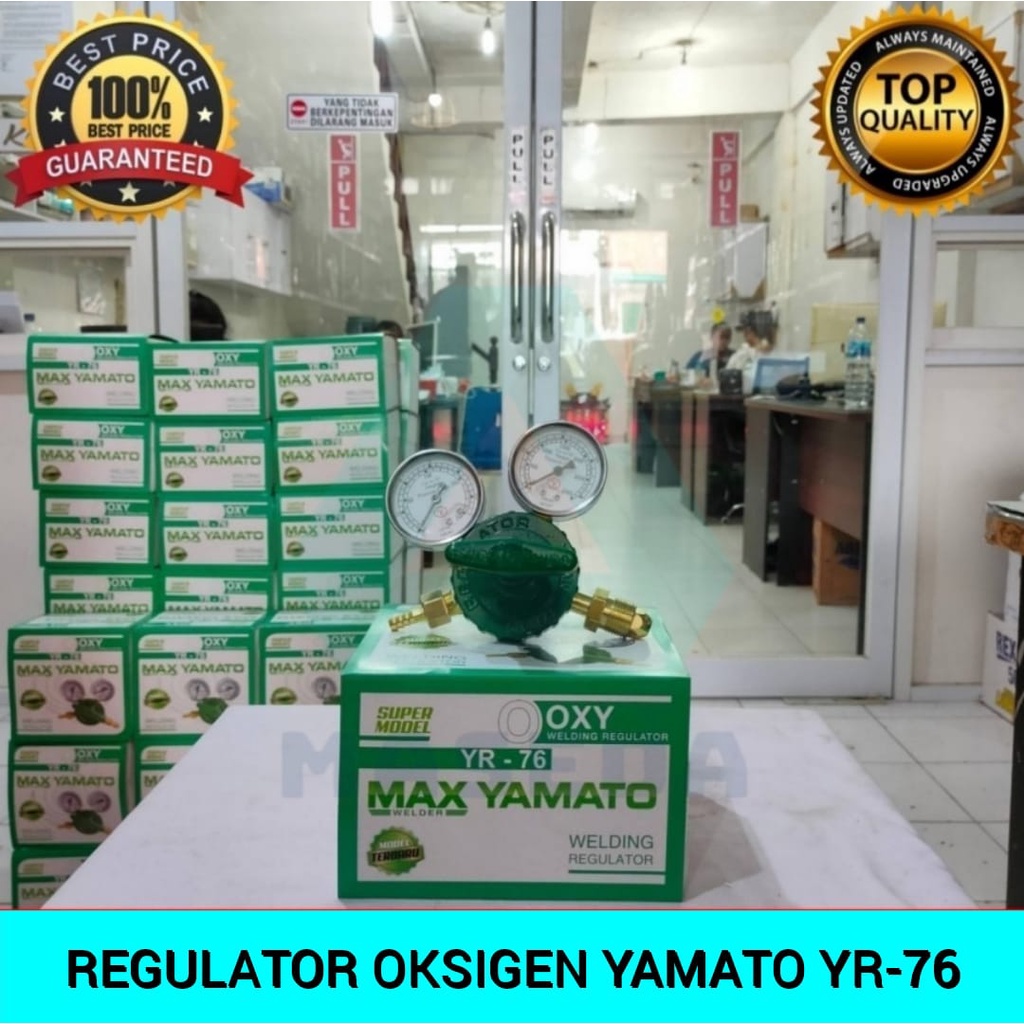 Jual Regulator Las Oksigen Yamato - Regulator Las Oxygen Yamato -Tabung gas | Shopee Indonesia