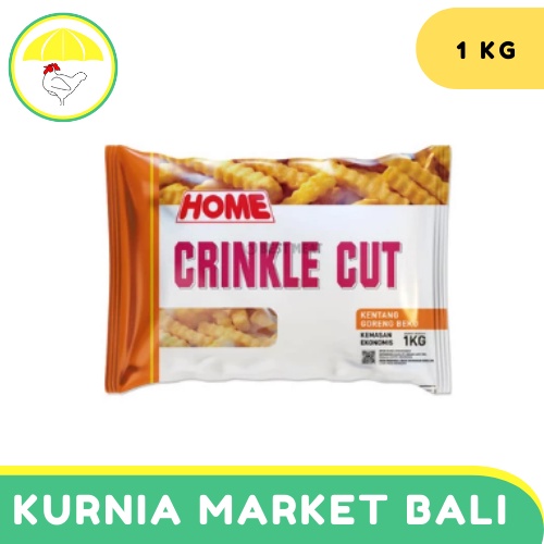 Jual Home Crinkle 1kg Kentang Goreng Beku | Shopee Indonesia