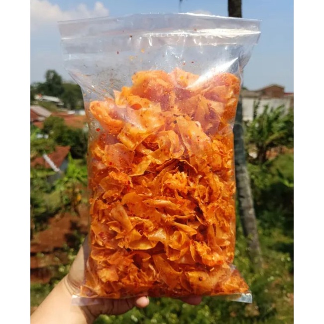 Jual kripik singkong pedas gurih 250 gr | Shopee Indonesia