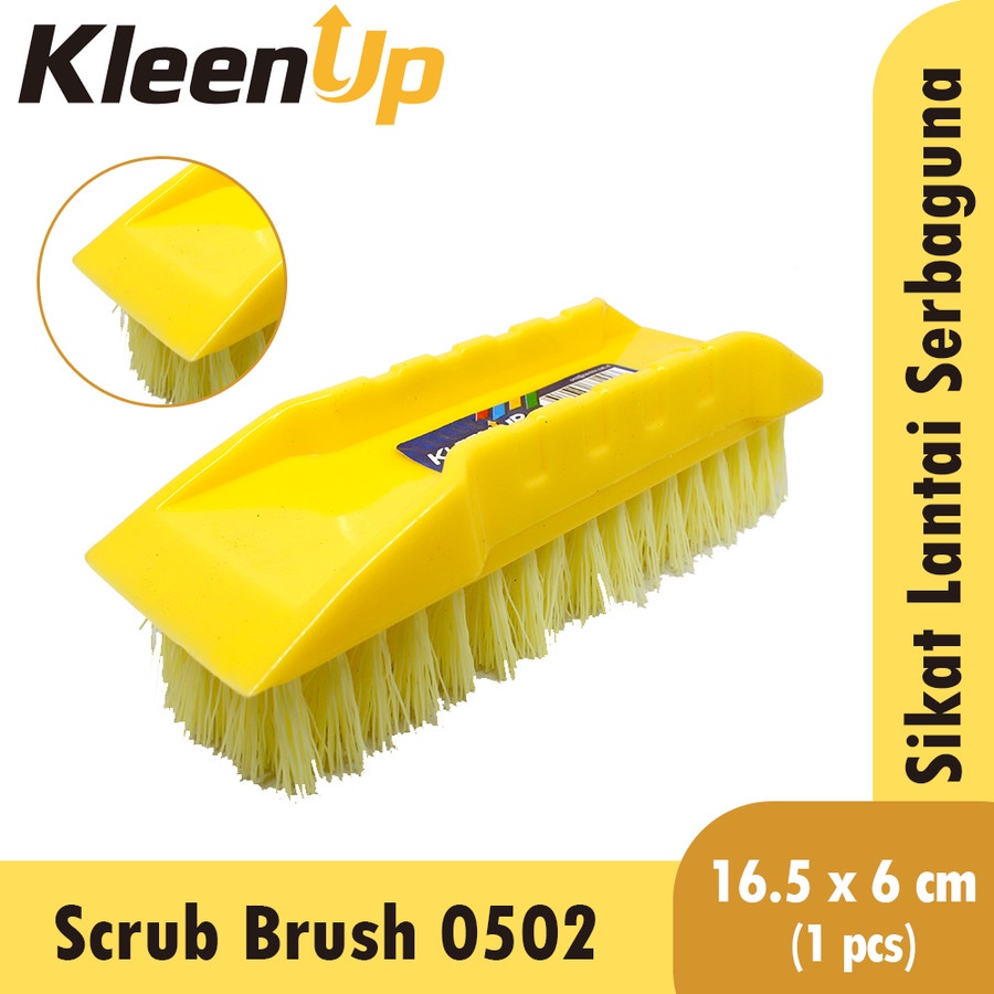 Jual Kleen Up Scrub Brush Sikat Lantai Serbaguna Sikat WC Sikat Toilet ...