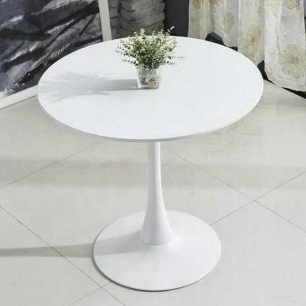 Jual Meja Makan Bulat/Meja Minimalis Meja Cafe Bundar Meja Restoran ...