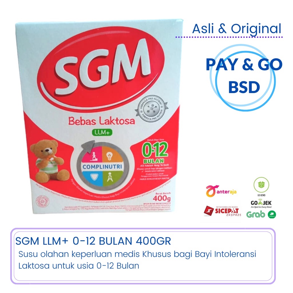 Jual SGM LLM+ 400GR | Shopee Indonesia