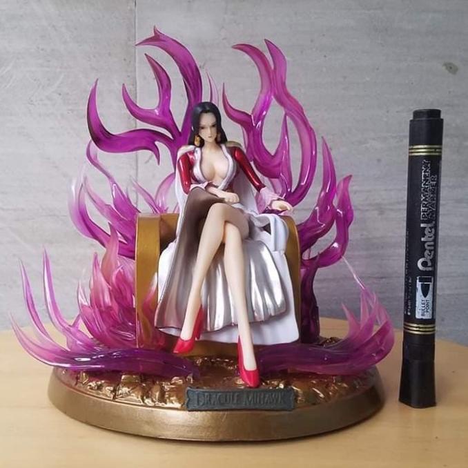 Jual Mainan Action Figure Boa Hancock Duduk One Piece Statue Detail