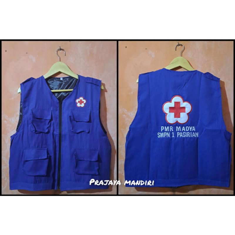 Jual Rompi PMR Madya/Wira#Costum nama sekolah | Shopee Indonesia