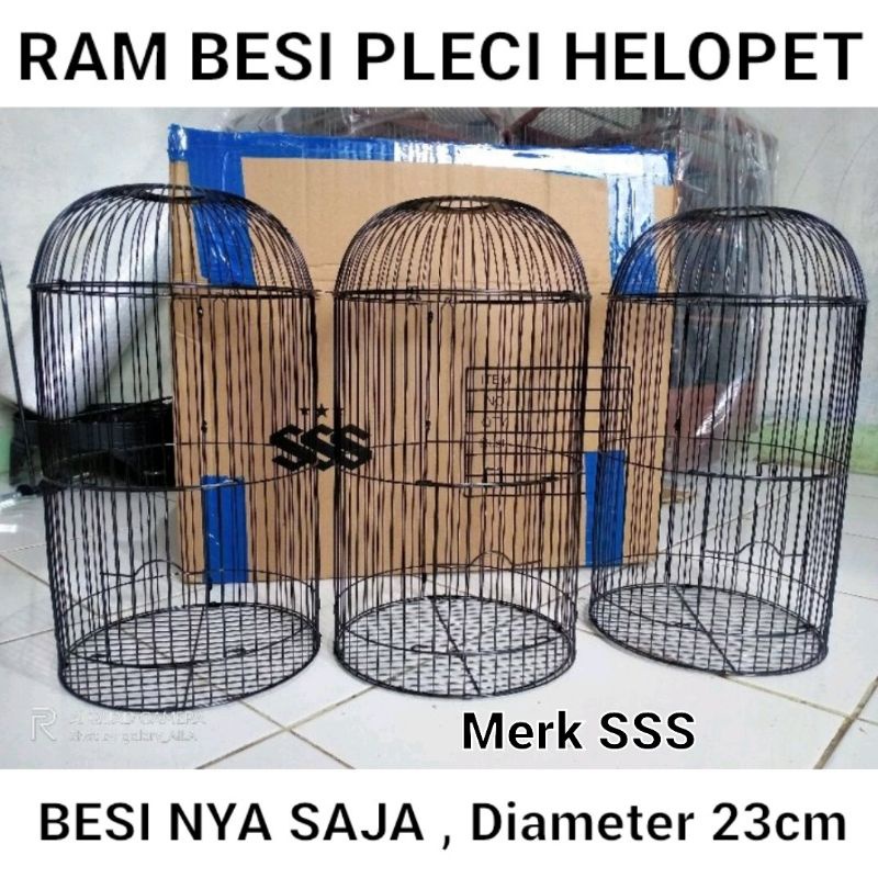 Jual IMPORT RAM Besi Pleci Helopet Merk SSS Besi Tebal Kuat Kokoh ...