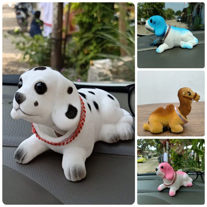 Jual Boneka Hiasan Dashboard Mobil Kepala Goyang /Dori dori Unta dan ...