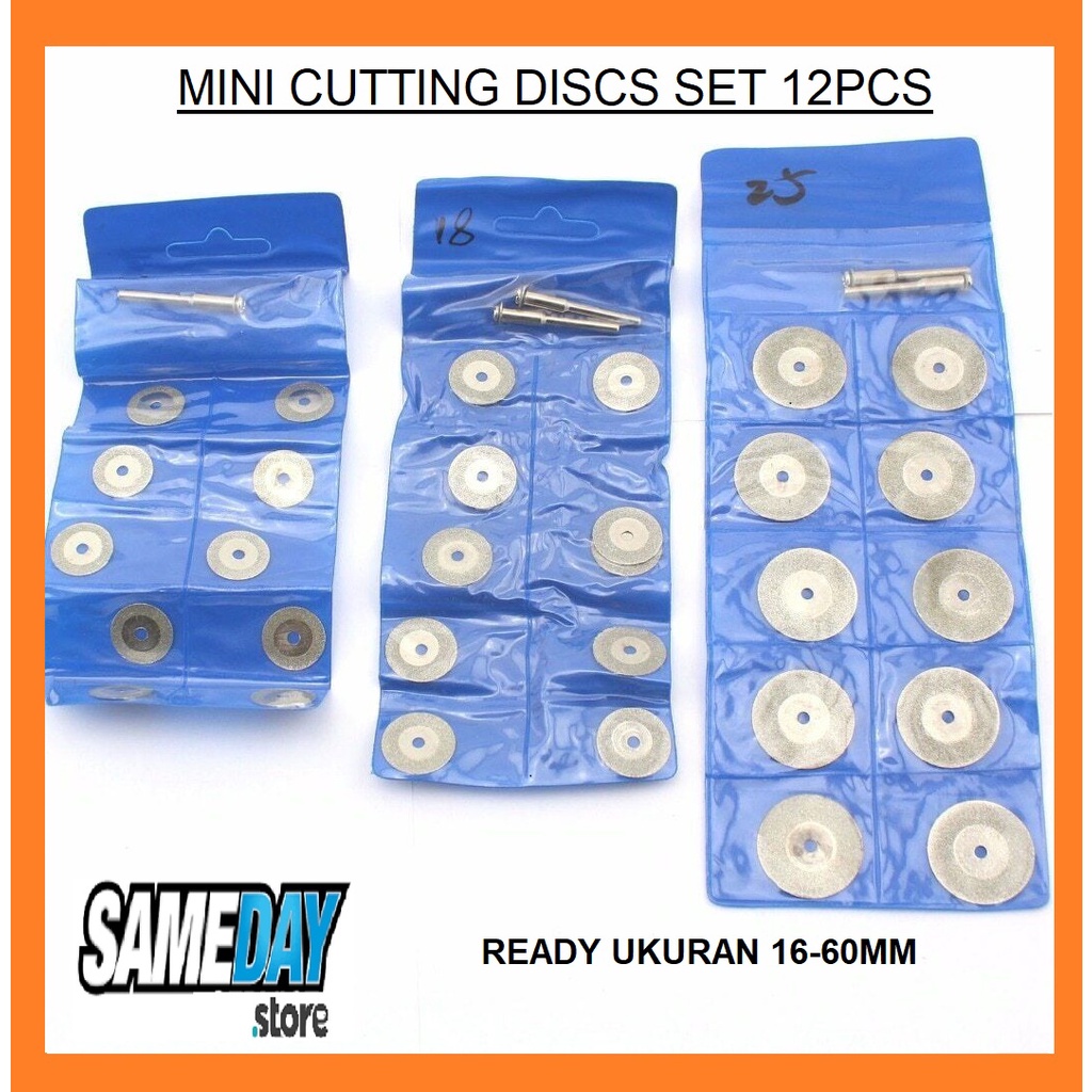Jual Mata Gerinda Diamond Rotary Cutitng Disk Mini Grinder Dremel Set ...