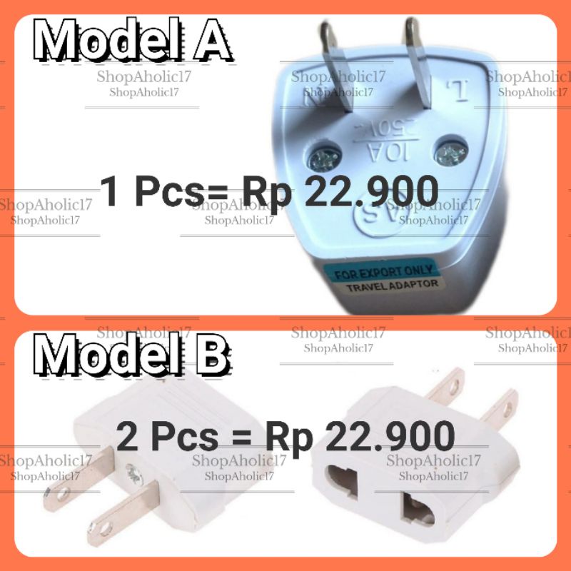 Jual Colokan Listrik Taiwan Jepang US Plug Adapter Over Steker | Shopee ...