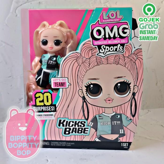 Jual LOL Surprise OMG Sports Fashion Doll Kicks Babe | Shopee Indonesia