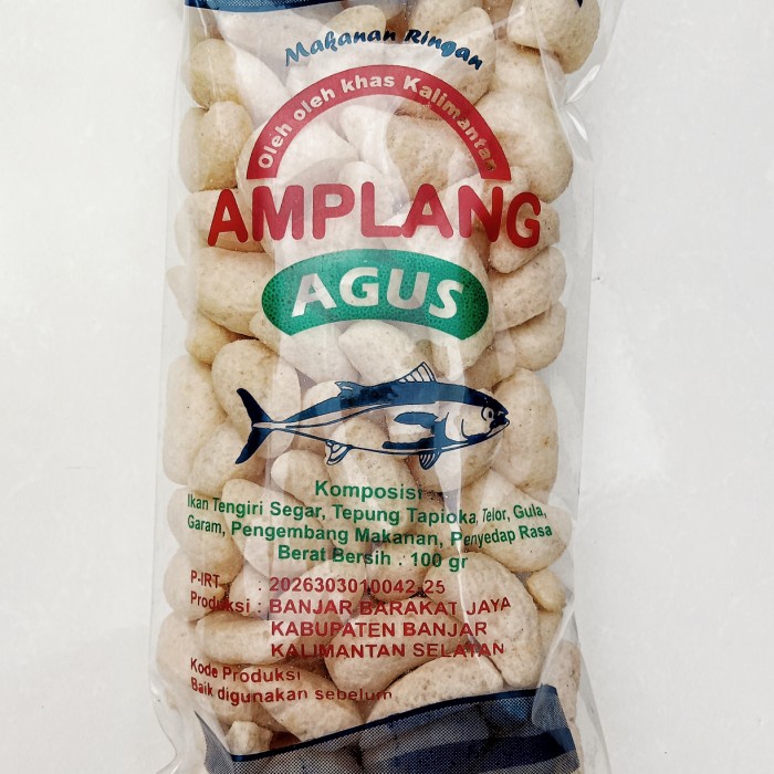 Jual NEW AMPLANG "AGUS"/KERUPUK/CAMILAN KHAS KALIMANTAN/KUKU MACAN ...