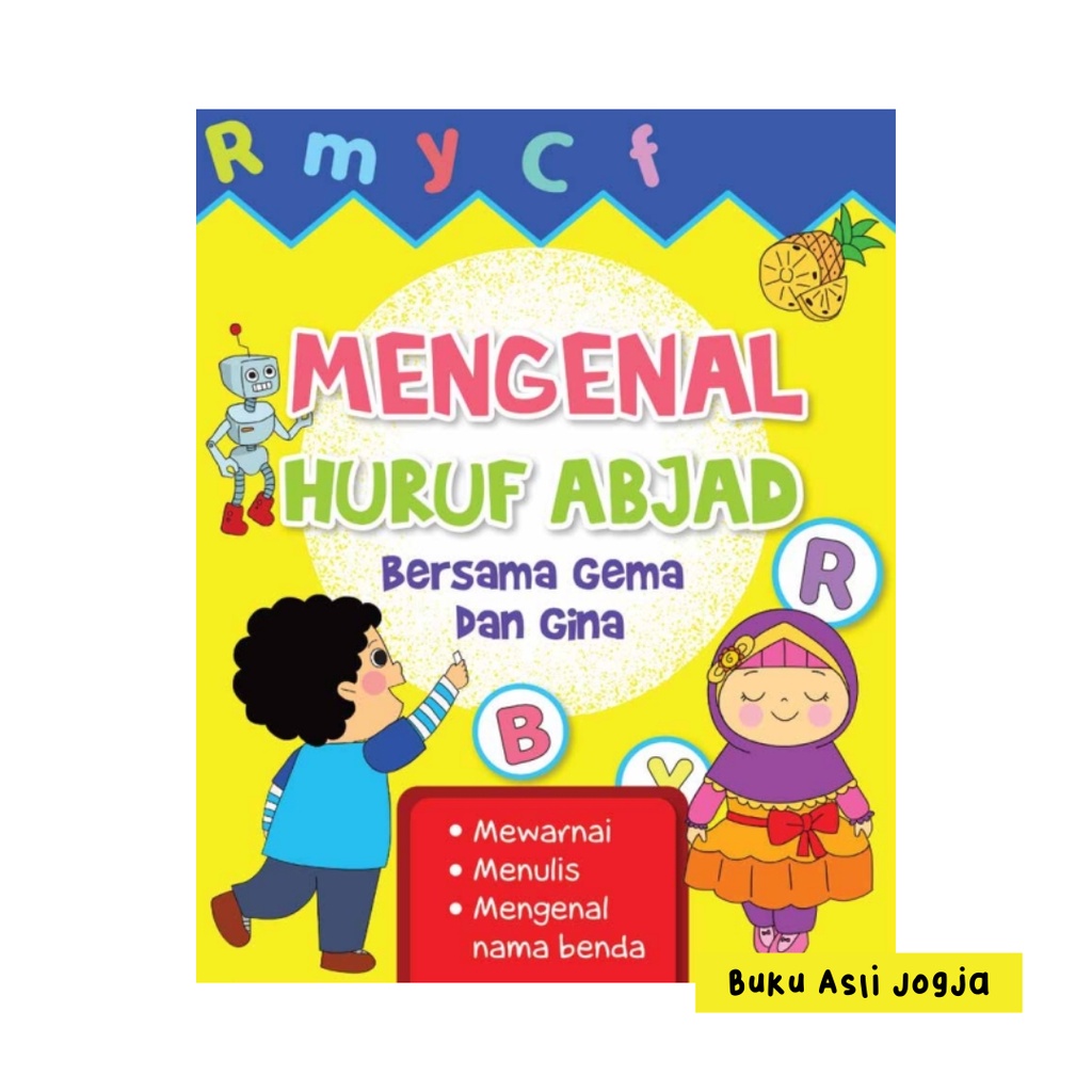 Jual Buku Calistung Mengenal Huruf abjad Gema Insani | Shopee Indonesia