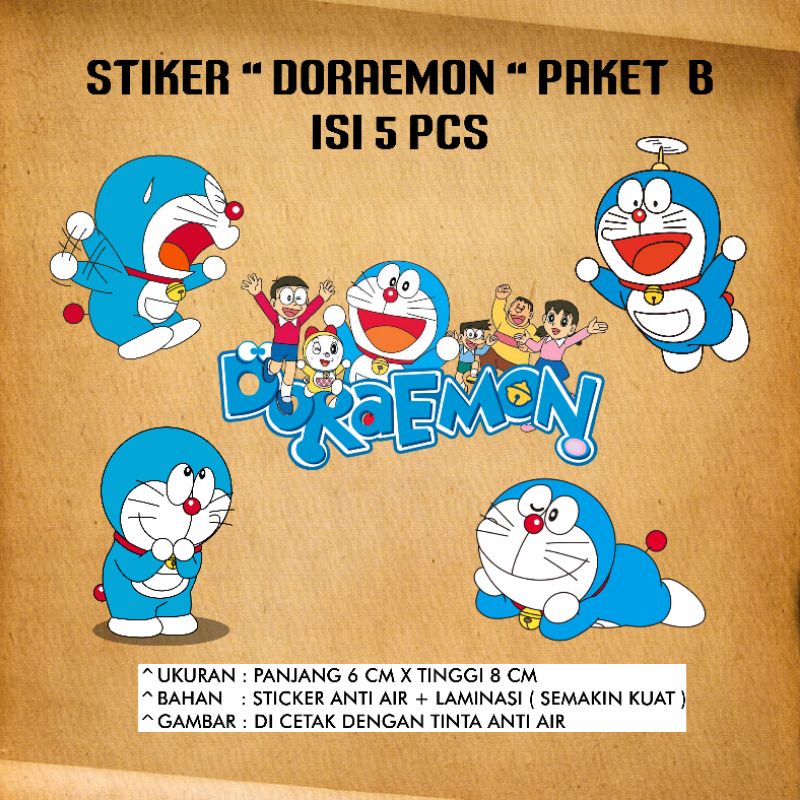 Jual Stiker Doraemon Setiker doraemon Stiker doraemon motor Sticker ...