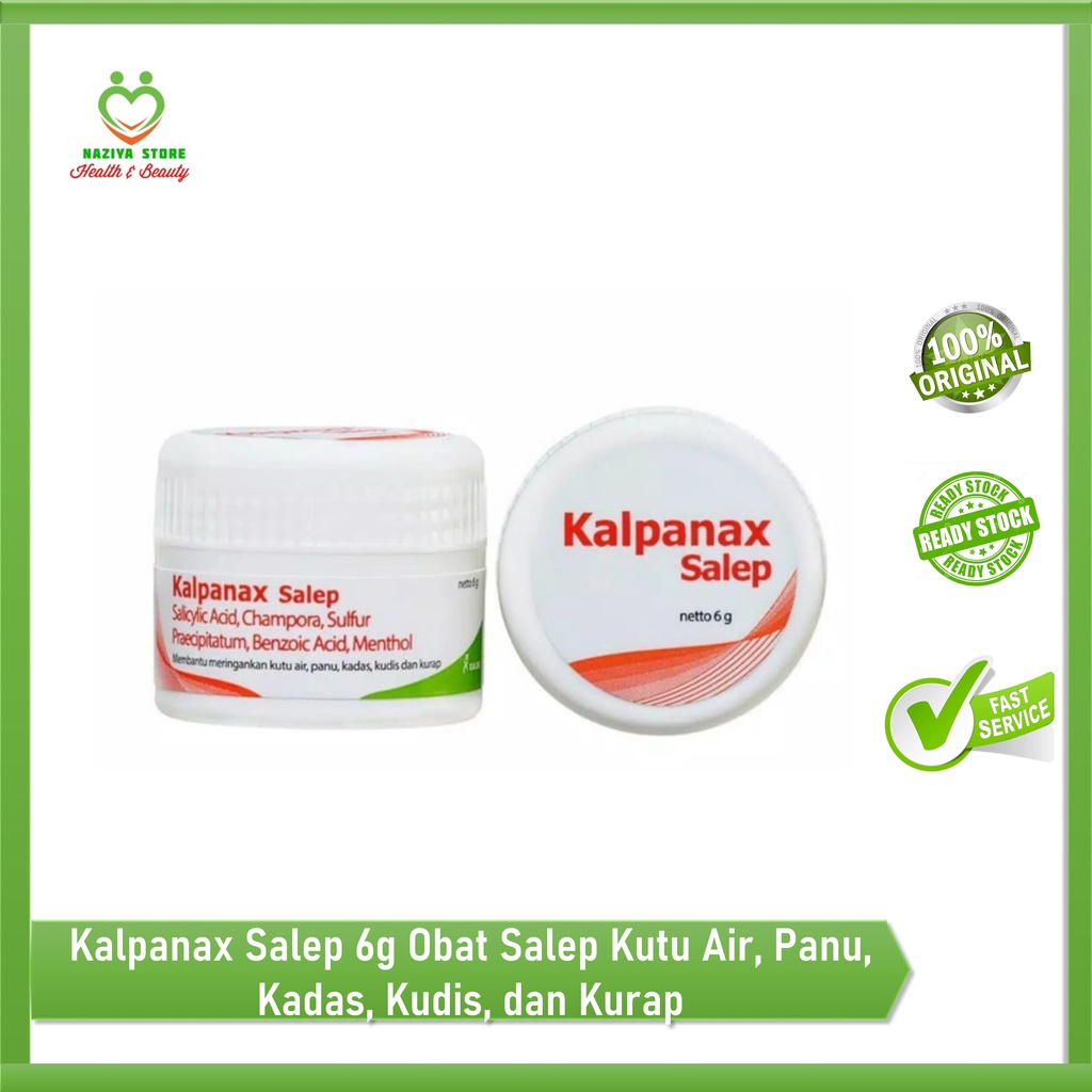 Jual KALPANAX SALEP 6gr Obat Salep Kutu Air, Panu, Kadas, Kudis, dan ...