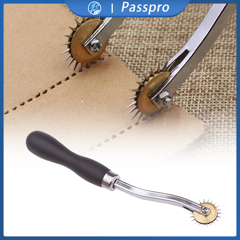 Jual Leather Craft Over Stitching Wheel 4mm Tracing Wheel DIY Jarum ...