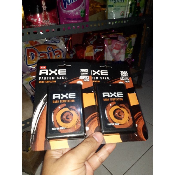 Jual AXE parfume saku Dark Temptation 17ml | Shopee Indonesia