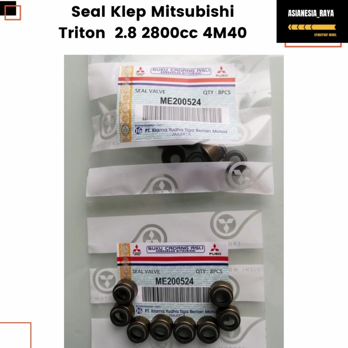 Jual Seal Klep Mitsubishi Triton 2.8 2800Cc 4M40 #Original | Shopee Indonesia