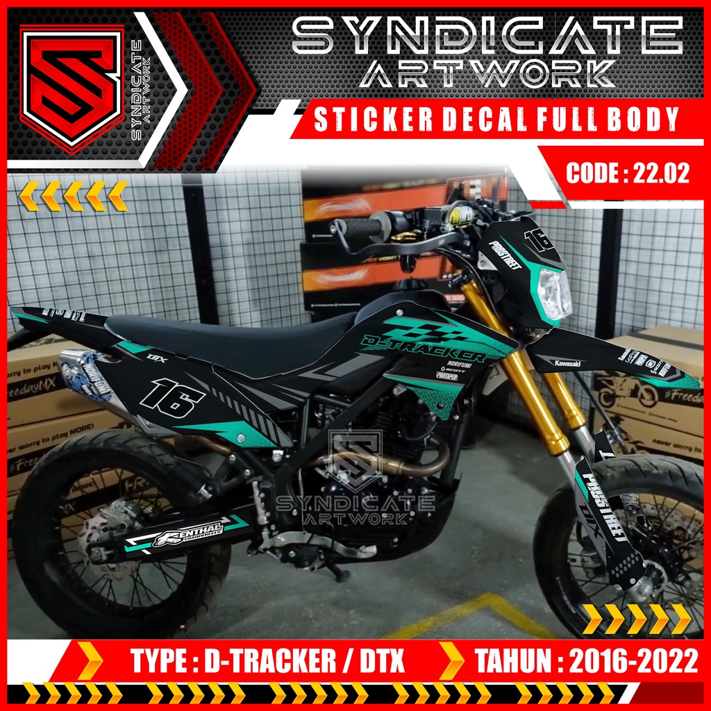 Jual Decal Stiker Motor Kawasaki KLX Dtracker 150 SE Full Body ...