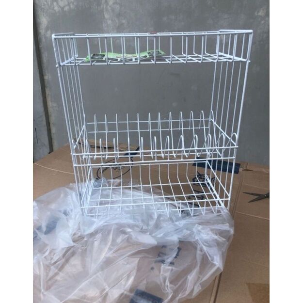 Jual Rak piring susun 3 anti karat (RPK03) / rak piring wastafel ...