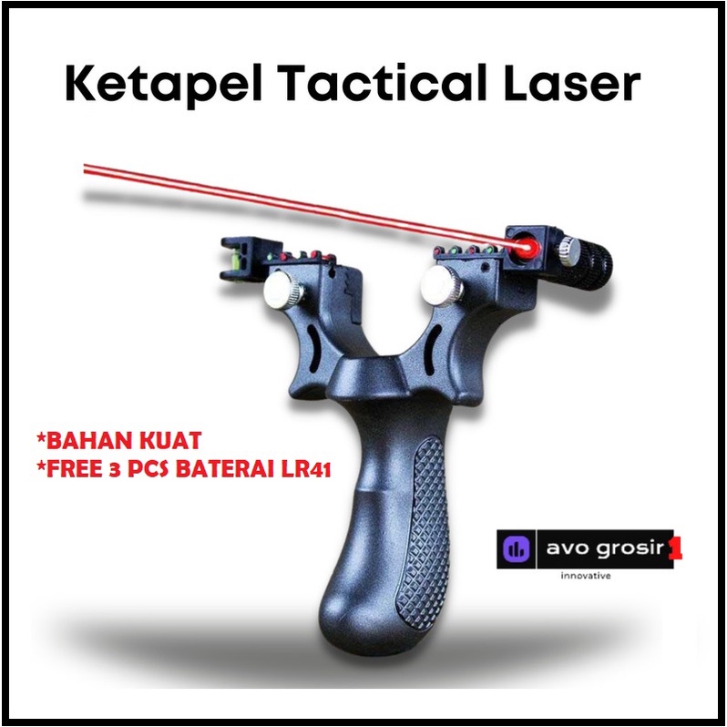 Jual Ketapel Tactical Set Laser Sight Slingshot Hunting Catapult | Shopee Indonesia