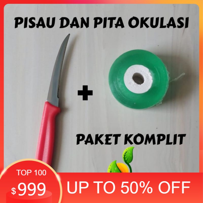Jual Paket grafting tool tape isolasi dan pisau okulasi tanaman ...