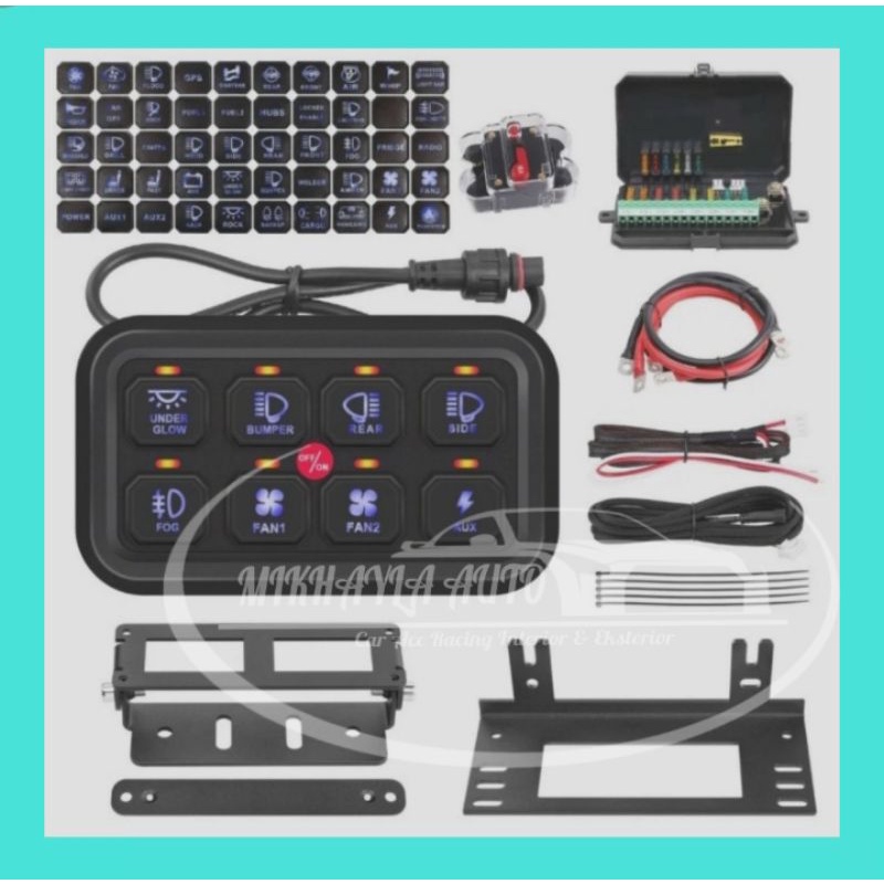 Jual Panel Switch Assembly 8 Gang | Shopee Indonesia