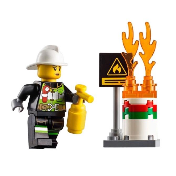Jual Lego City # 60107 Fire Ladder Truck Hose Truk Pemadam Kebakaran ...